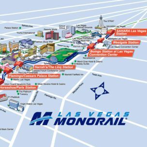 Las Vegas Monorail: Maps and Prices for 2024 - TravelZork